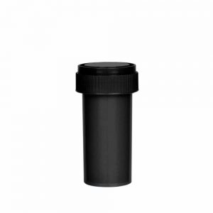 Opaque Black Reversible Cap Vials | Reversible Cap Vials | Vials | Bottles