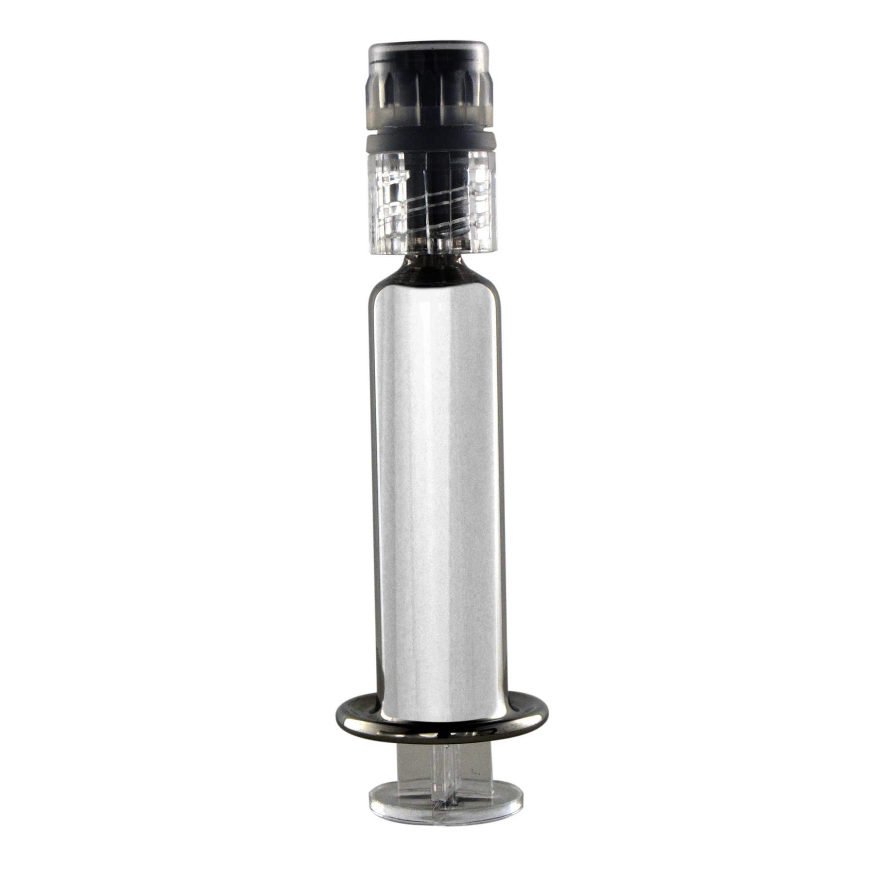 1 ML Glass Luer Lock Silver Syringe | Glass Luer Lock Syringe | Syringe